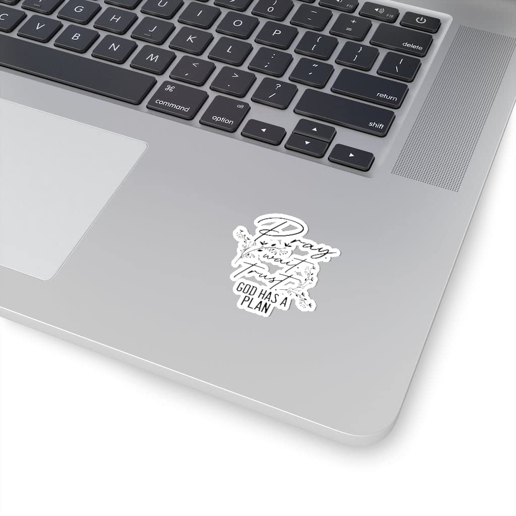 Teegarb Letter Blanket Sticker Decal Hilarious Prayer Religious Holy Writ God Book Worship Lover Hilarious Blessing Stickers for Laptop Car 6" × 6" / White