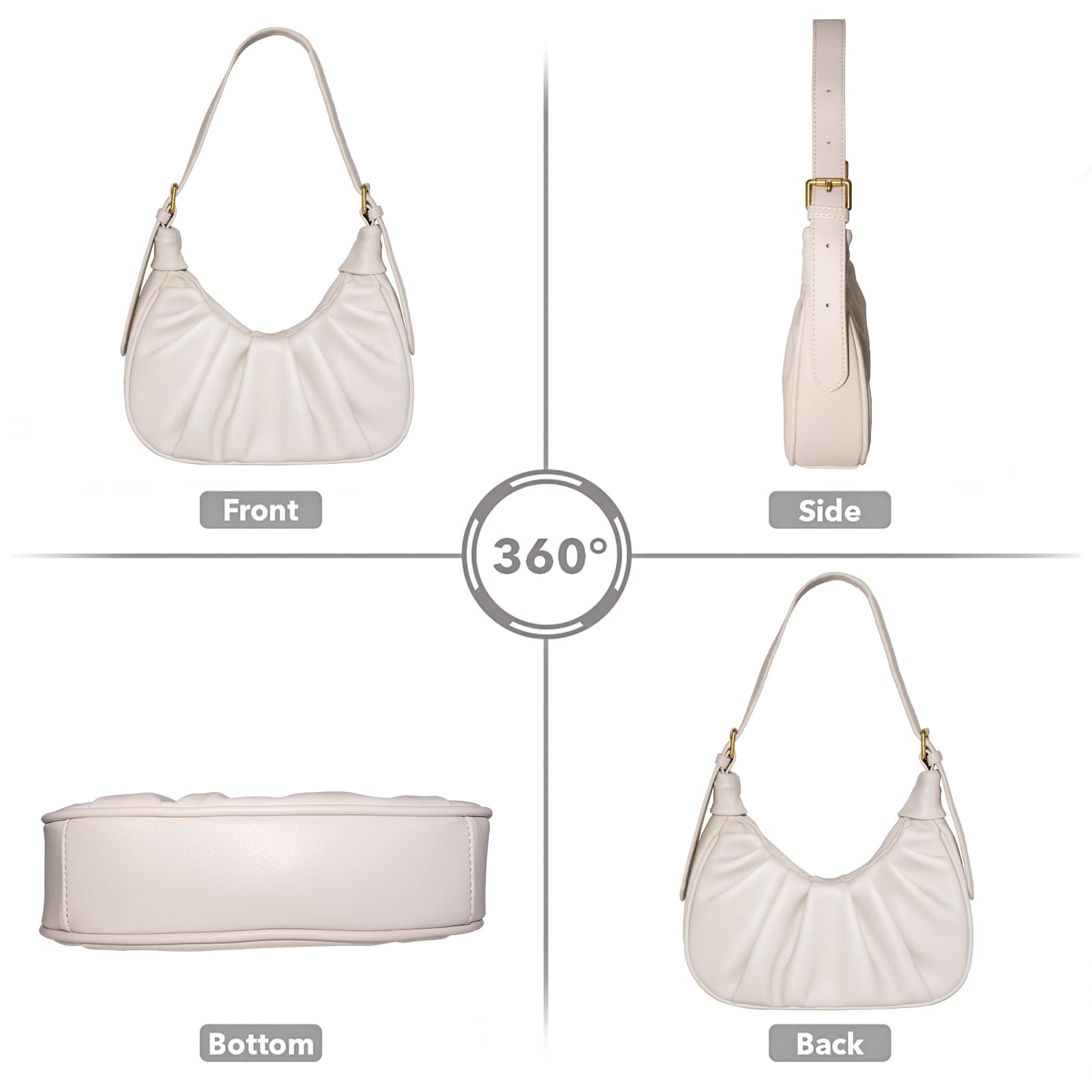 PS PETITE SIMONE Shoulder Bag for Women Mini Purse Sofii 23 Small Purses for Women Hobo Bags