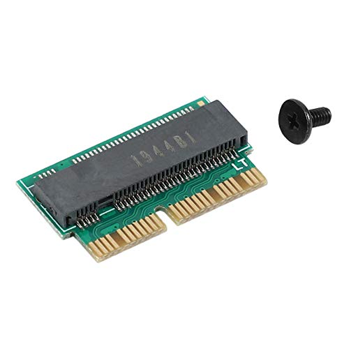 UNNIC 12 & 16 Pin Ngff M.2 Nvme Ssd Convert Card Adapter Card for A1465 A1466 Pro A1398 A1502 Upgrade 2013-2015 Support Ssd