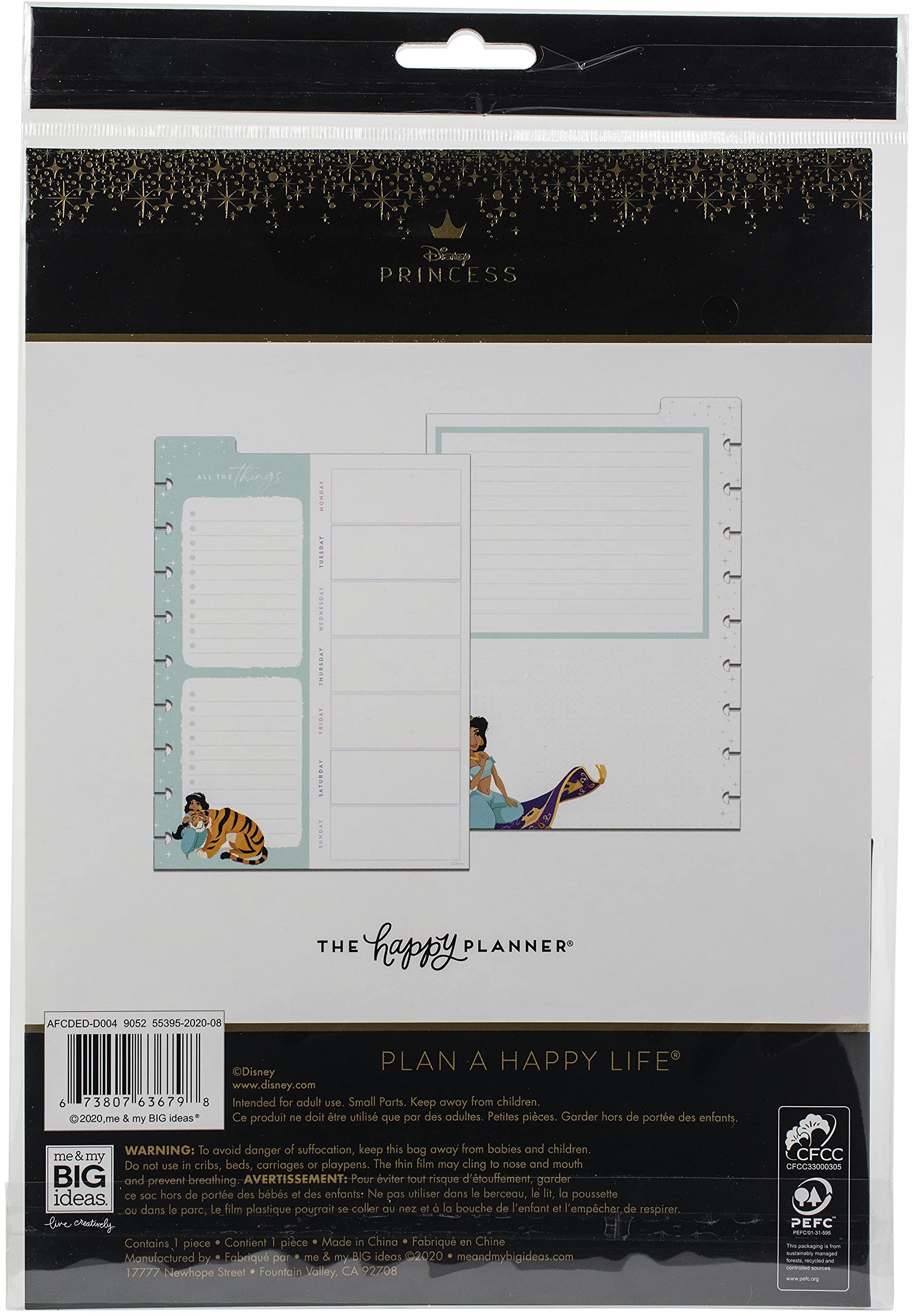 Me & My Big Ideas Disney Dry Erase Dashboard, Things Princess