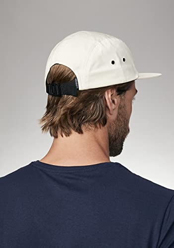 NIXON Mikey 5 Panel Strapback Hat - Off White