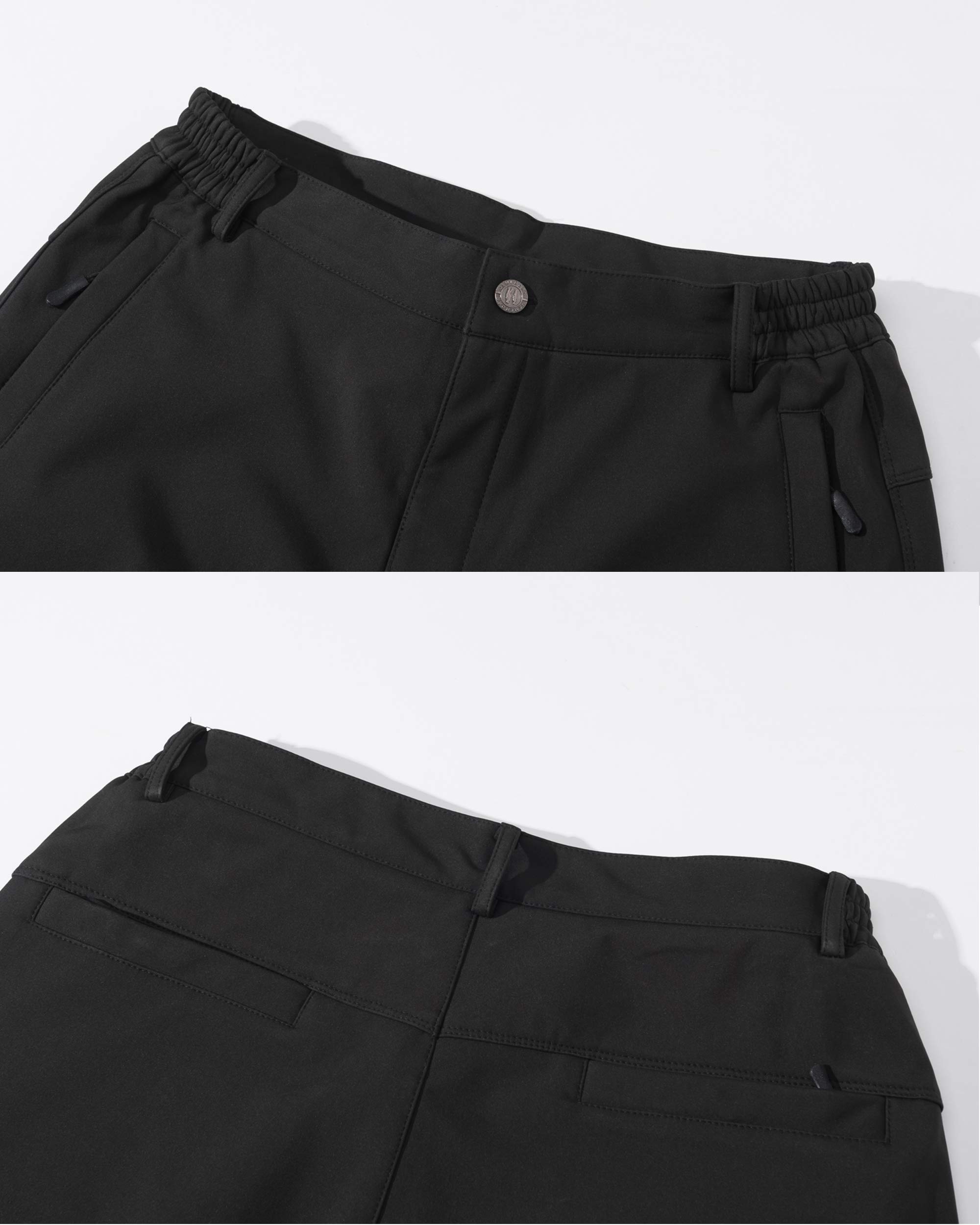 MAGCOMSEN Snow Pants for Men Windproof Pants Men Fleece-Lined Pants Waterproof Pants Hiking Ski Pants Outdoor Pants Snowboarding Pants