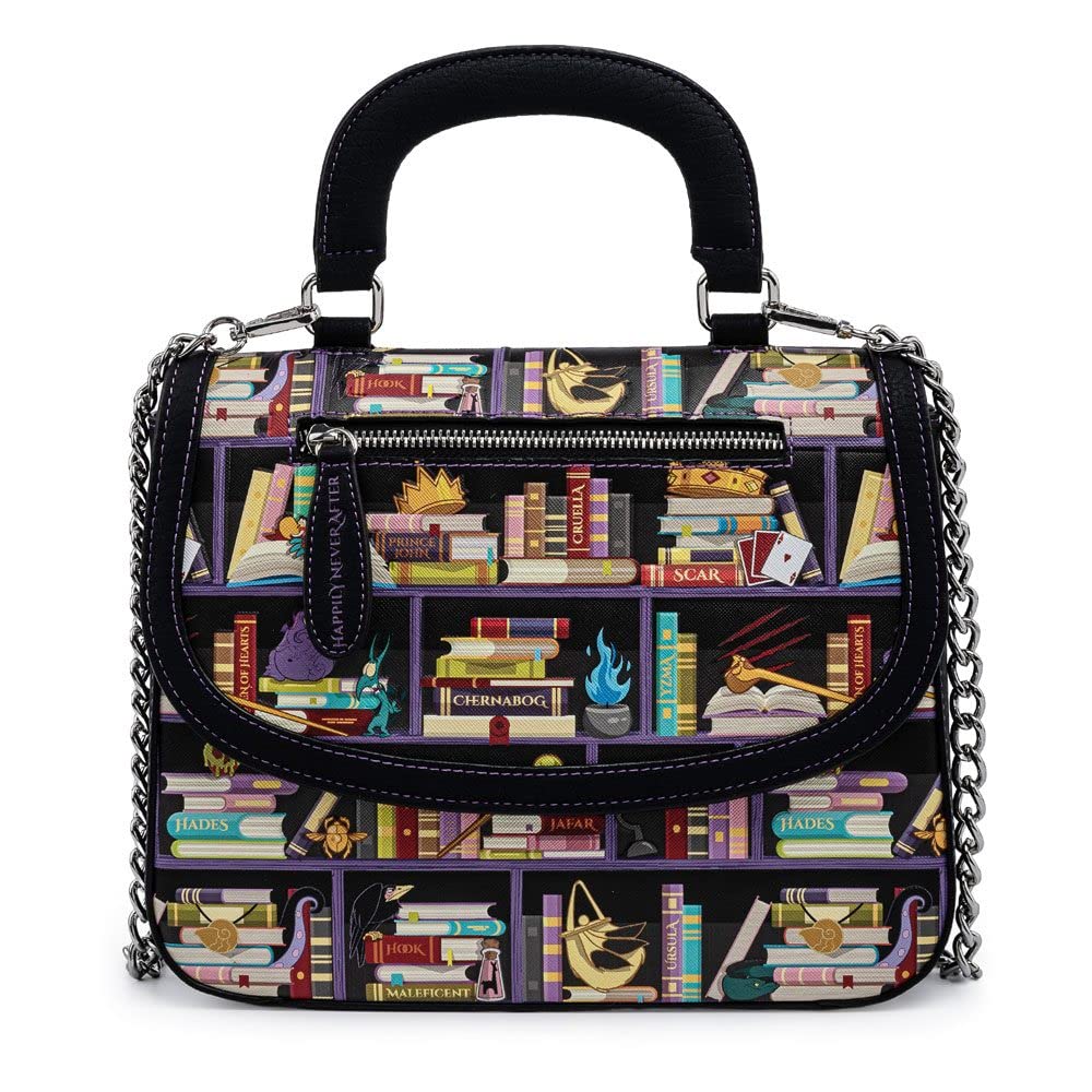 Loungefly Disney Villains Books Crossbody Purse