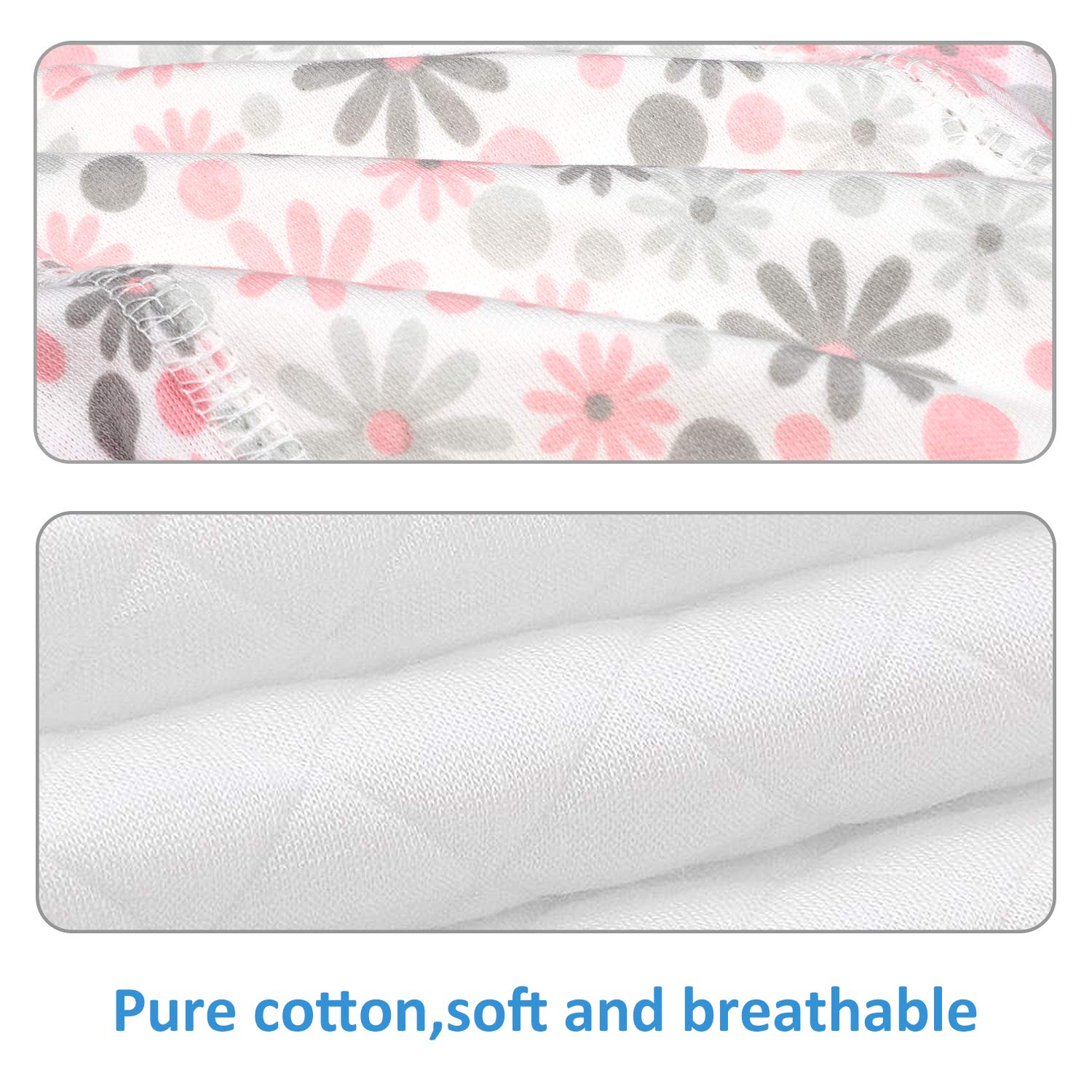 MooMoo Baby Cotton Absorbent Potty Training Pants Toddler Training Underwear for Baby Girl 4T