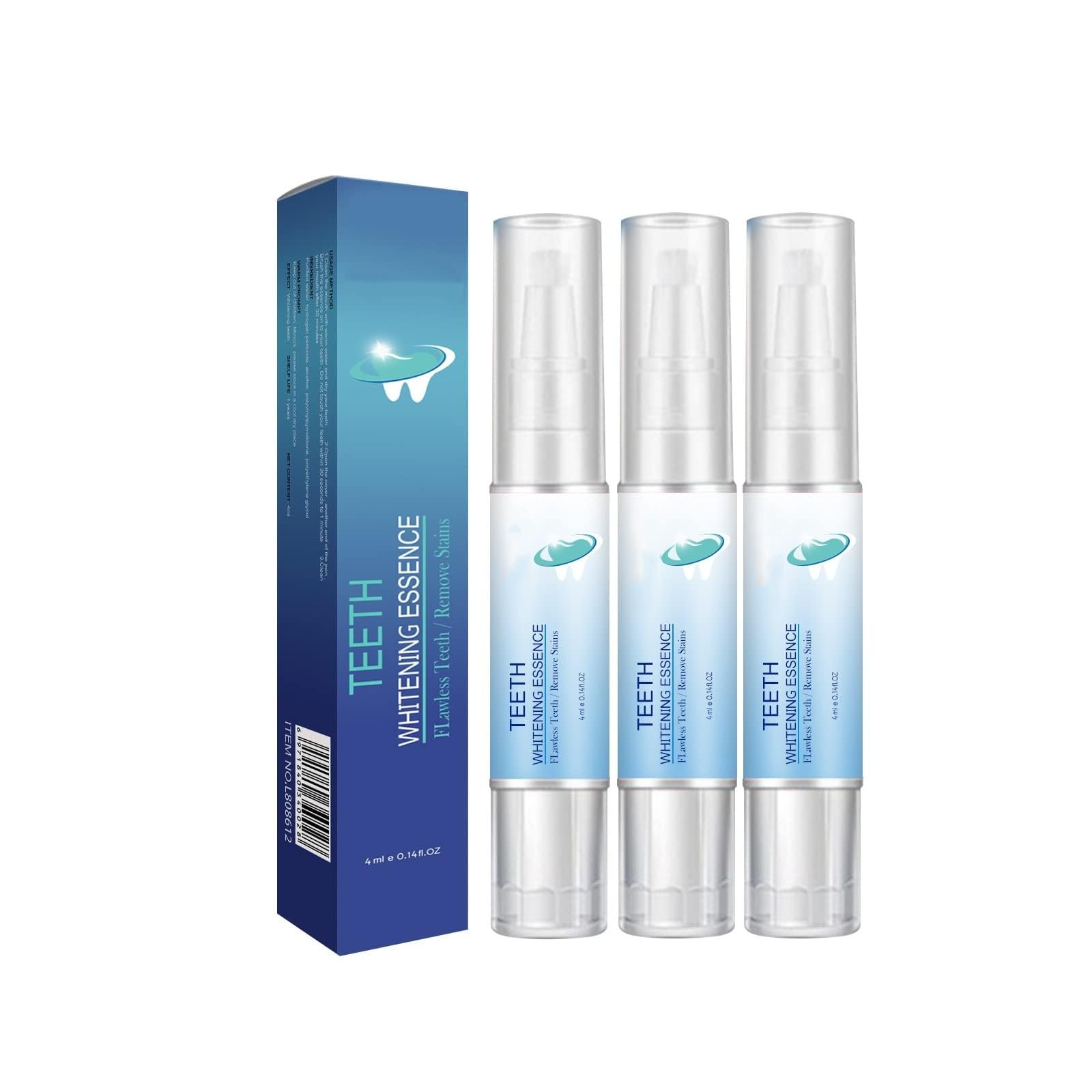Teeth Whitening Essence,Teeth Whitening Essence Pen, Teeth Stain Remover to Whiten Teeth, Teeth Whitening Gel, Fast and Effective Removal Tooth Stain Removal