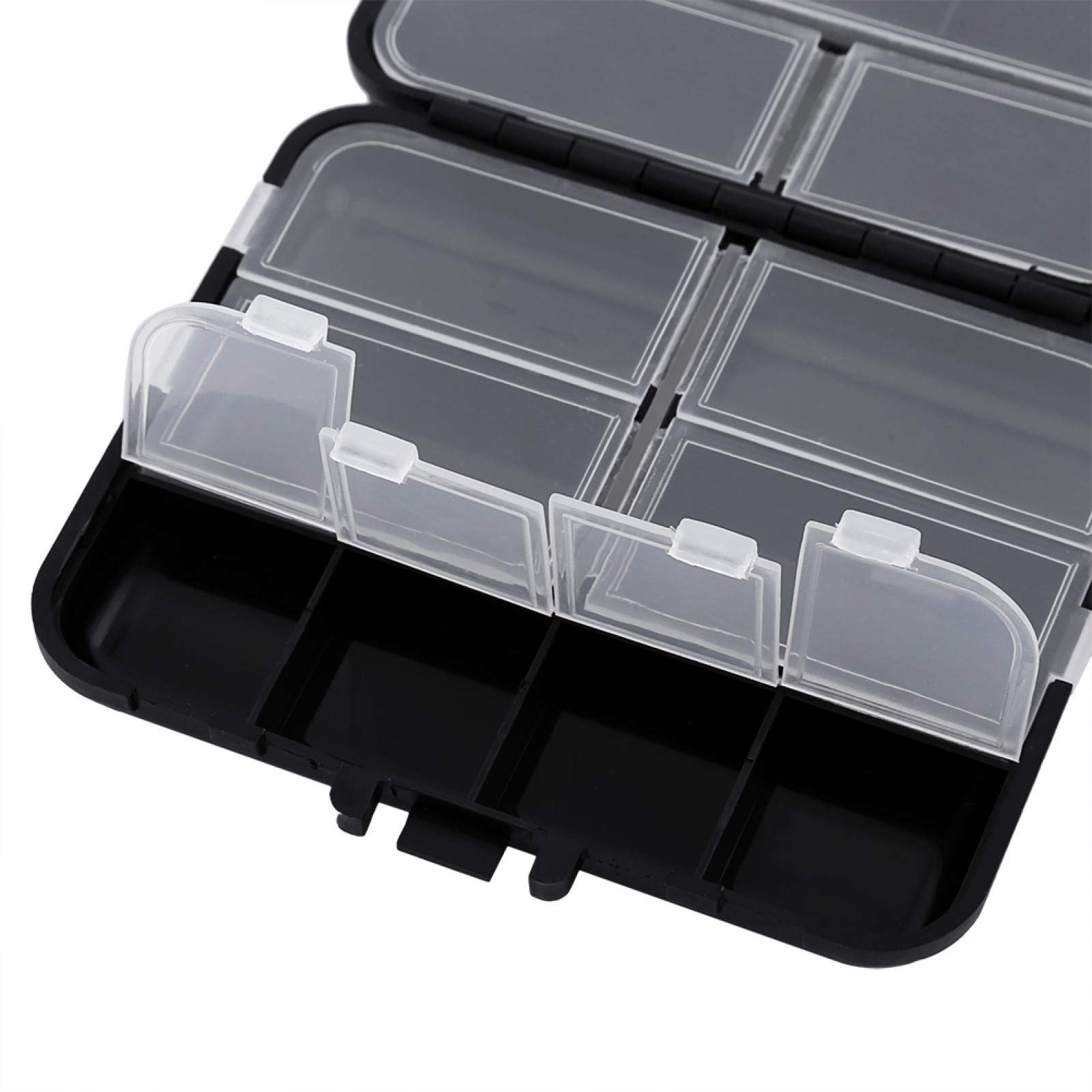plplaaoo Fishing Boxes, Lure Case Box,Bait Container Case,Fishing Tackle Box,Tackle Box Organizers and Storage,Fishing Tackle Storage,Fishing Tackle Boxes Plastic,Fishing Gear Lures Set for Fishin