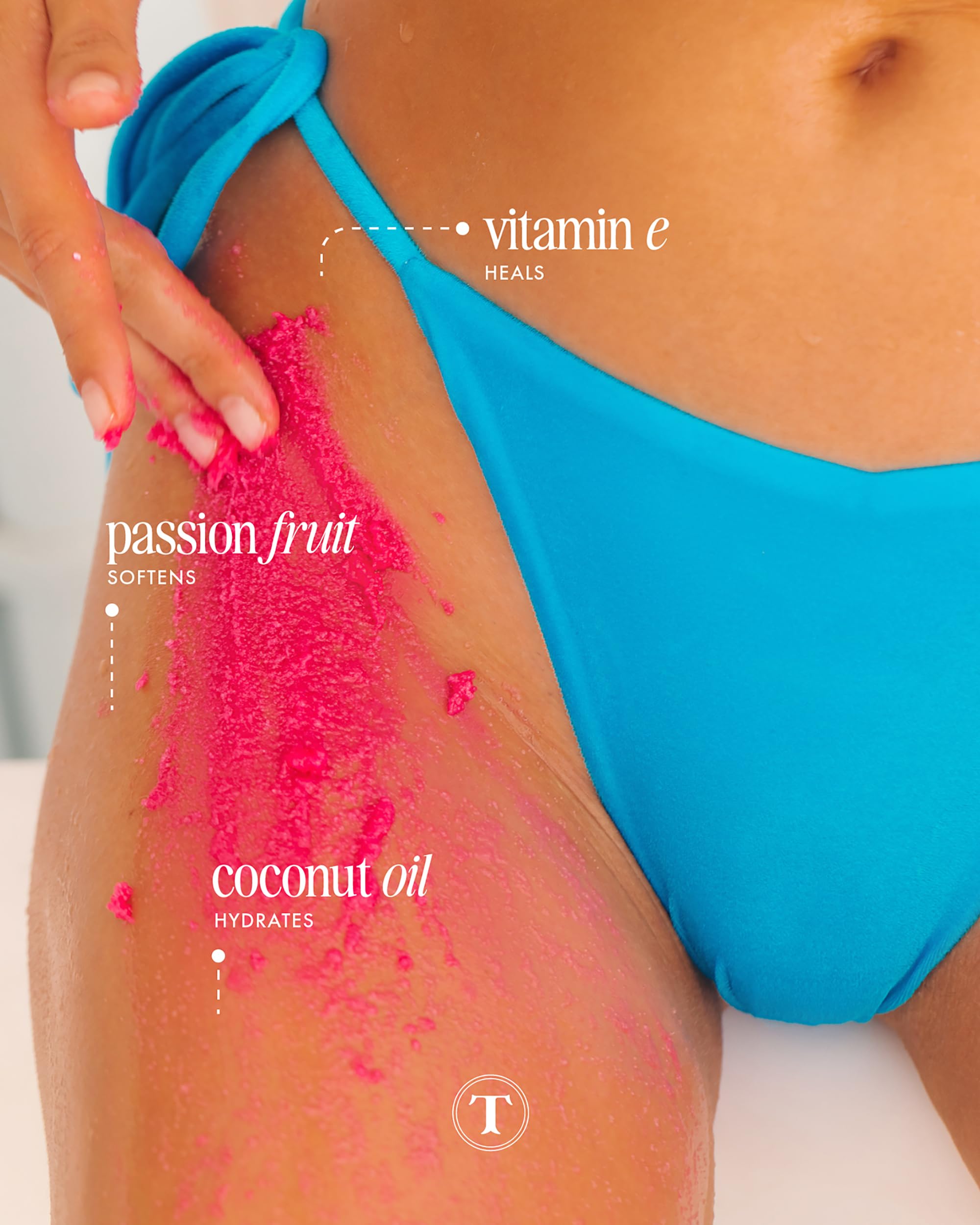 Truly Beauty Pre-Shave Exfoliator for Bikini Area - Ingrown Hair Treatment and Body Scrub - Bikini Exfoliating Scrub - 4 OZ