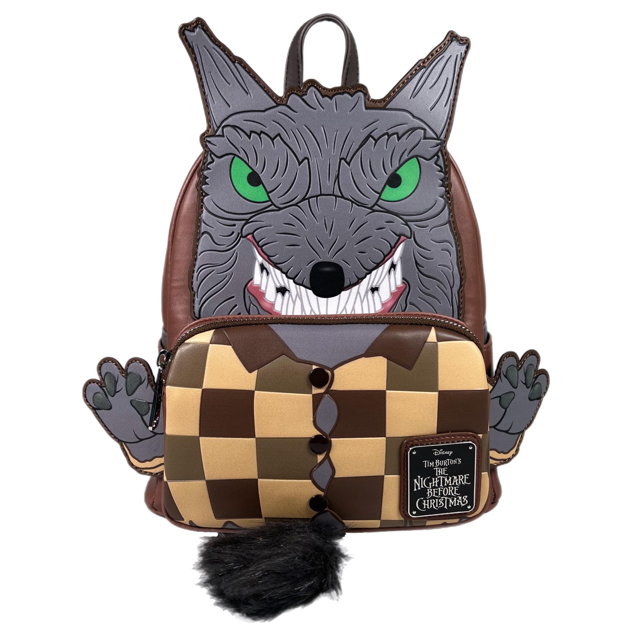 Loungefly GT Exclusive Disney The Nightmare Before Christmas Wolfman Cosplay Mini Backpack