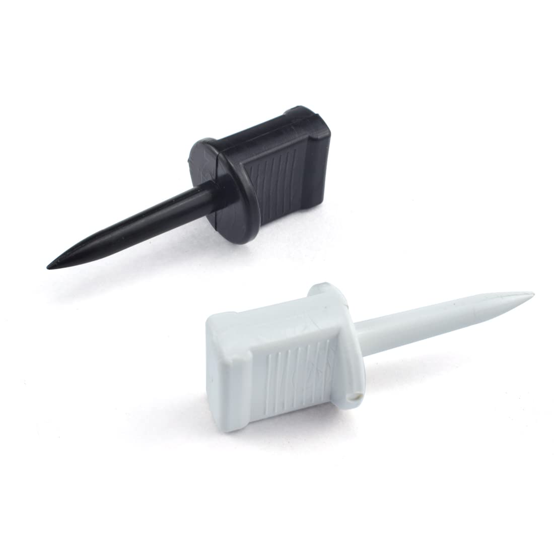 Plastic Archery Target Face Pins Outdoor Shooting Target Nail Pins for Shooting Competitions Exercises Paper Foam Targets, 8 x Black & 8 x White