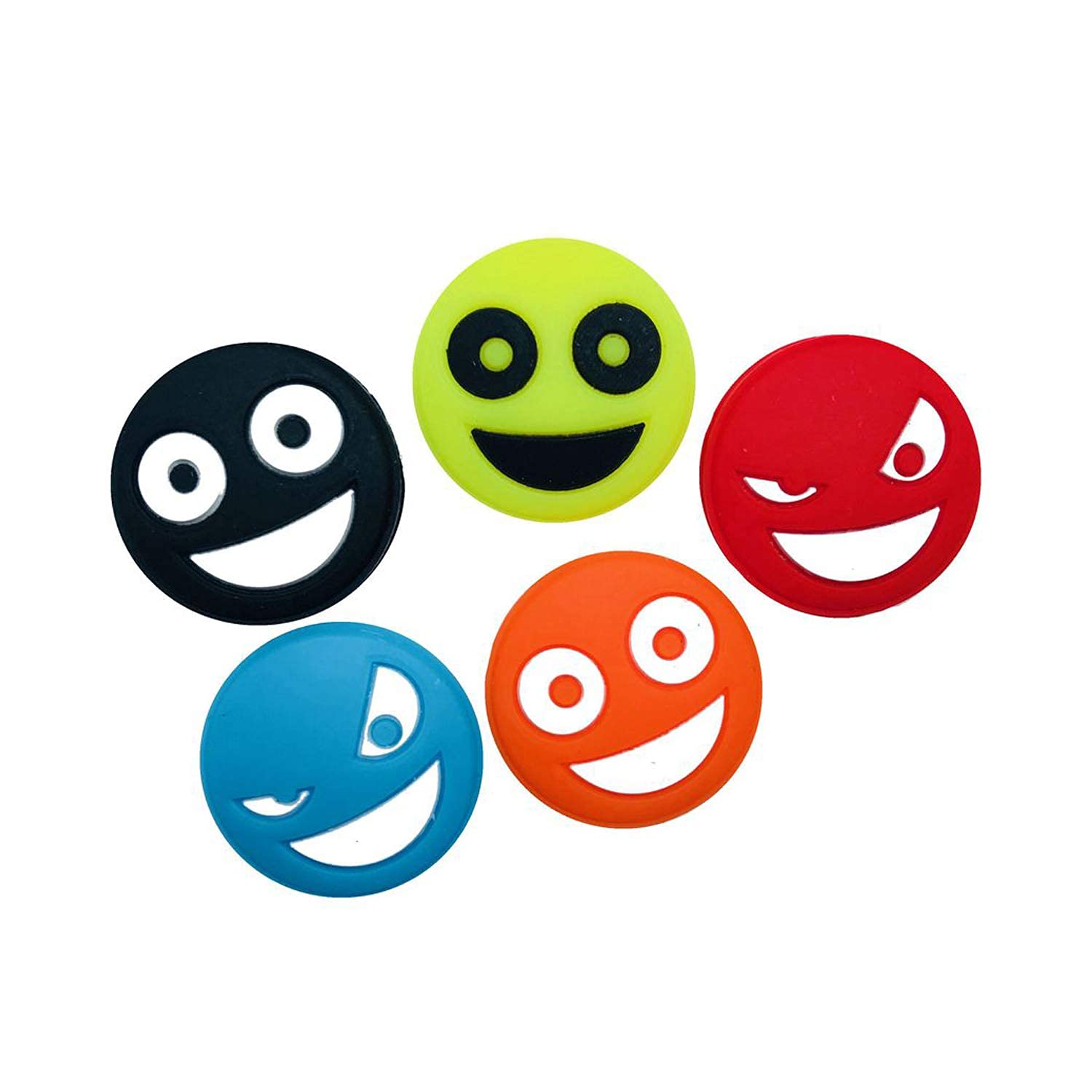 LucaSng Tennis Vibration Dampener (48~50 Per Pack). Racket Shock Absorbing Soft Silicon-Unique Tennis Shock Absorber