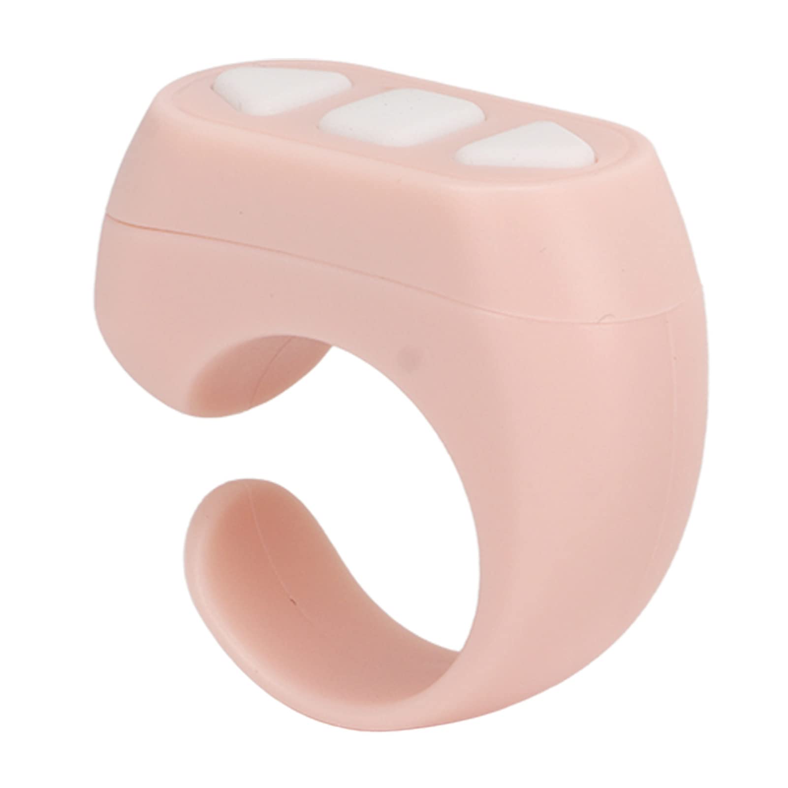 Mobile Phone Remote Control ABS Remote APP Page Turner Comfortable Carry for Watching TV (Pink)