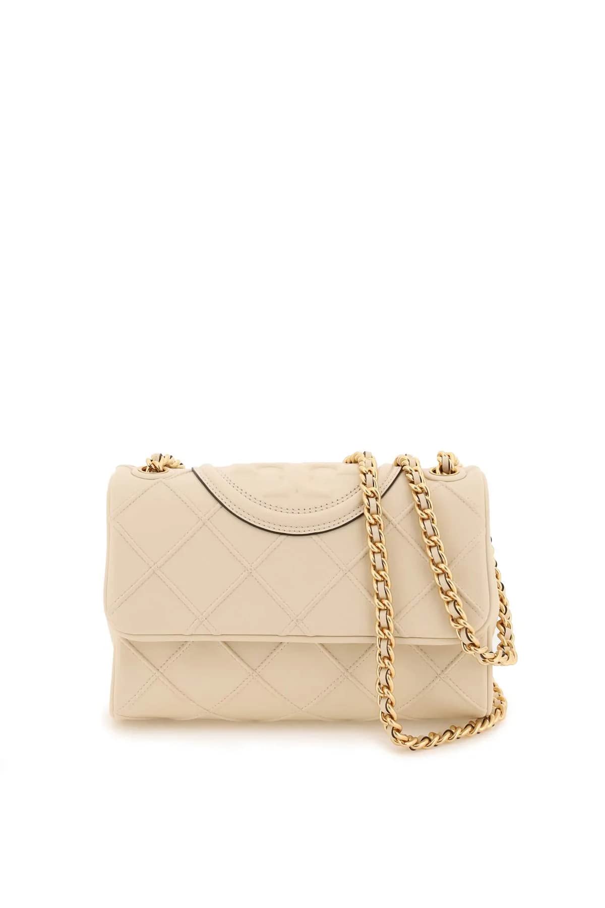 Tory Burch Fleming Soft Convertible Shoulder Bag New Cream Handbag