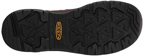KEEN Utility Dover, Men's, Dark Earth/Black, Comp Toe, EH, WP/Insulated, 8 Inch, Work Boot (10.5 D)