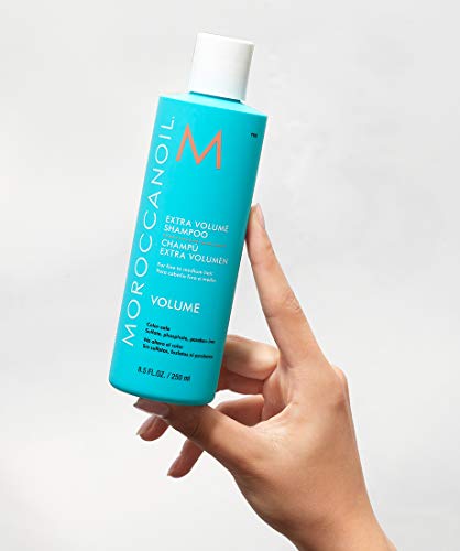 Moroccanoil Extra Volume Shampoo and Conditioner Bundle, 8.5 Fl. Oz Set
