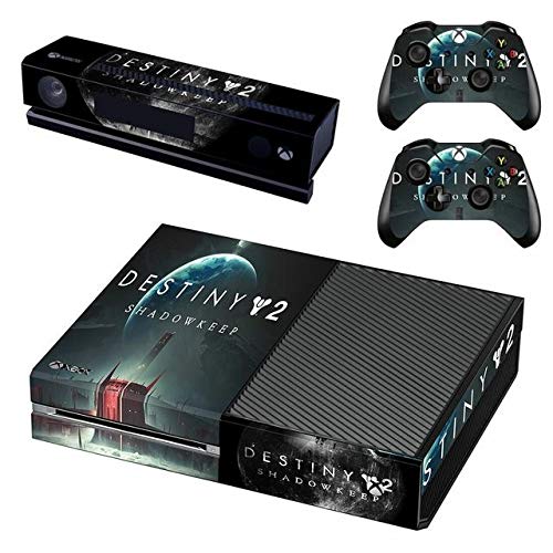 Playing video game Xbox One Skin Set Full Faceplates Skin Console & Controller Decal Stickers by okanhyeu