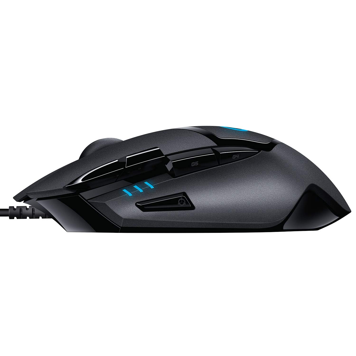 Logitech G402 Hyperion Fury Wired Gaming Mouse, 4,000 DPI, Lightweight, 8 Programmable Buttons, Compatible with PC / Mac - Black (Renewed)