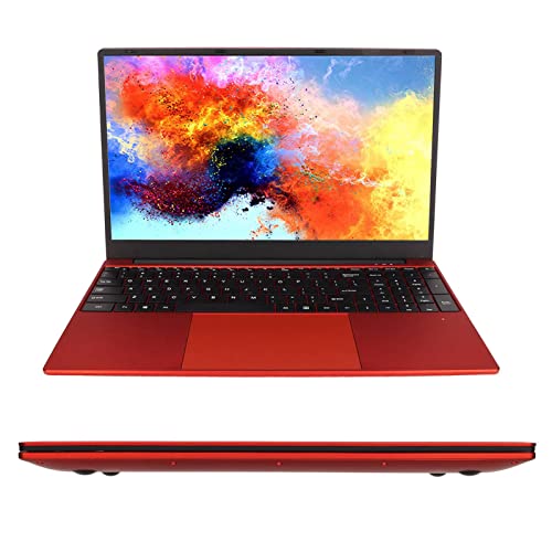 PUSOKEI 15.6in Computer Laptop,Portable 1920x1080 IPS HD Screen Laptop,8GB RAM 128GB SSD Digital Touchpad Computer Laptop for Win 11,USB3.0/SD Slot/RJ45/Mini HDMI/USB C.(US)