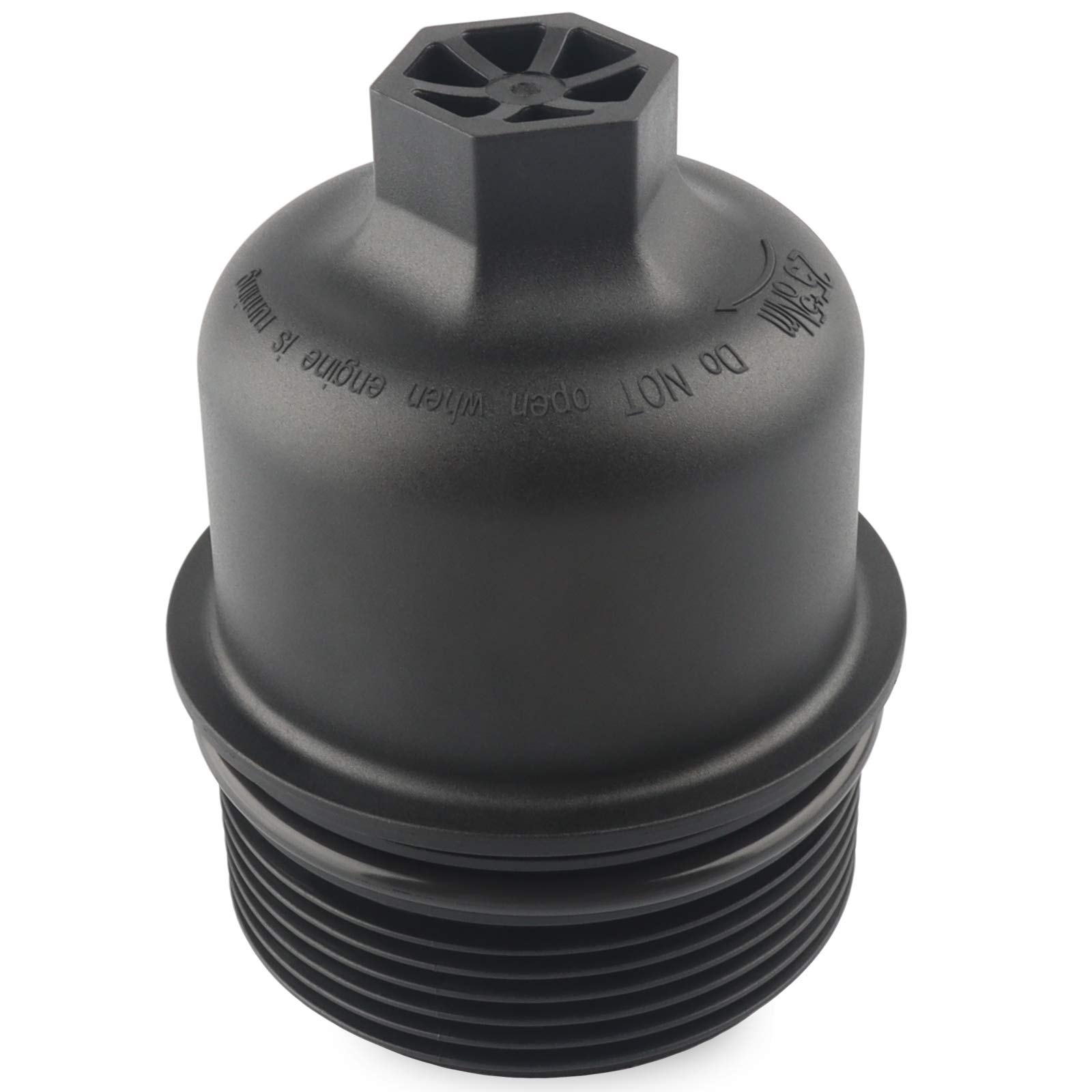 Oil Filter Housing Cap, Replace 68191350AA, 917-190 Compatible with Chrysler Dodge Jeep Ram - 200, 300, Challenger, Charger, Durango, Grand Caravan, Journey, Cherokee, Grand Cherokee, Wrangler, More