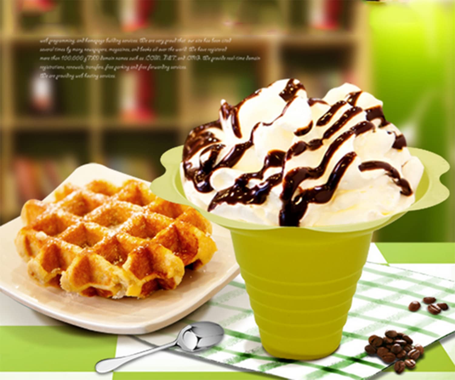 Qixivcom 60 Pack Disposable Ice Cream Cup 4oz Cone Cup Flower Shaved Smoothie Ice Bowl Flower Drip Cup Small Bowl Perfect for Cold Drink Cups for Ice Cream, Shaved Ice, Fruit Smoothie (Yellow)