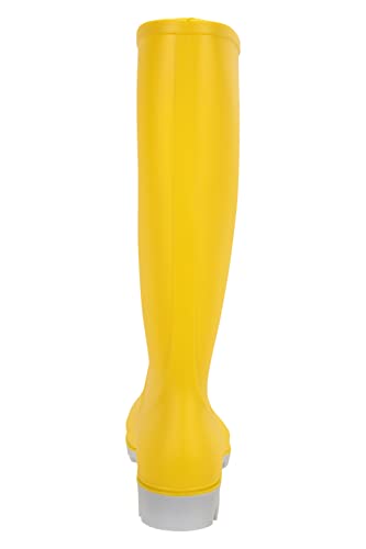 Mountain Warehouse Splash Womens Rain Boots Yellow Womens Shoe Size 9 US