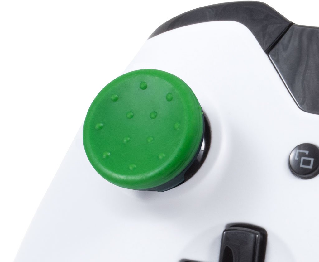 KontrolFreek GamerPack Alpha for Xbox One Controller | Performance Thumbsticks | 2 Low-Rise Concave, 2 Low-Rise | Green