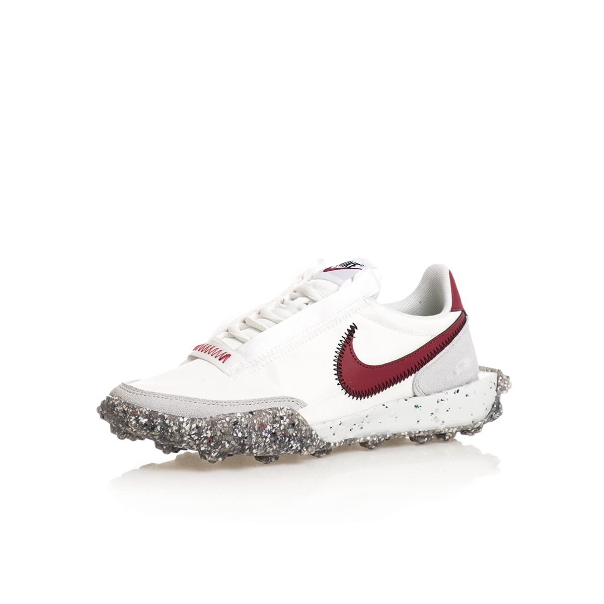 Nike Women's Waffle Racer Crater Summit White/Team Red (CT1983 103) - 5.5
