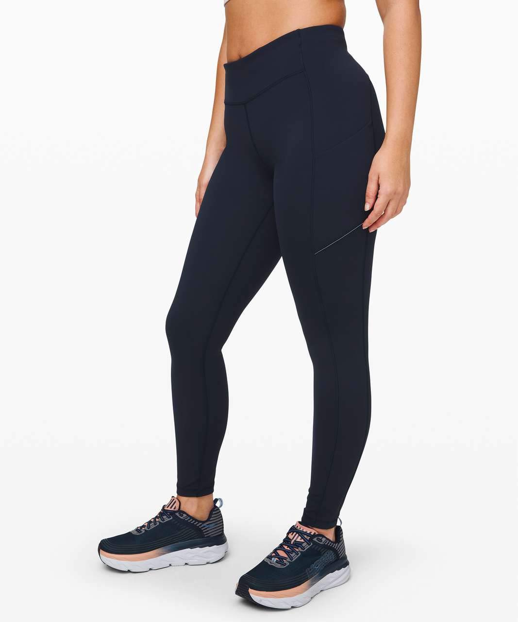 Lululemon Athletica Speed Up Mid-Rise Tight 28 inches (True Navy (Brushed) , 4)