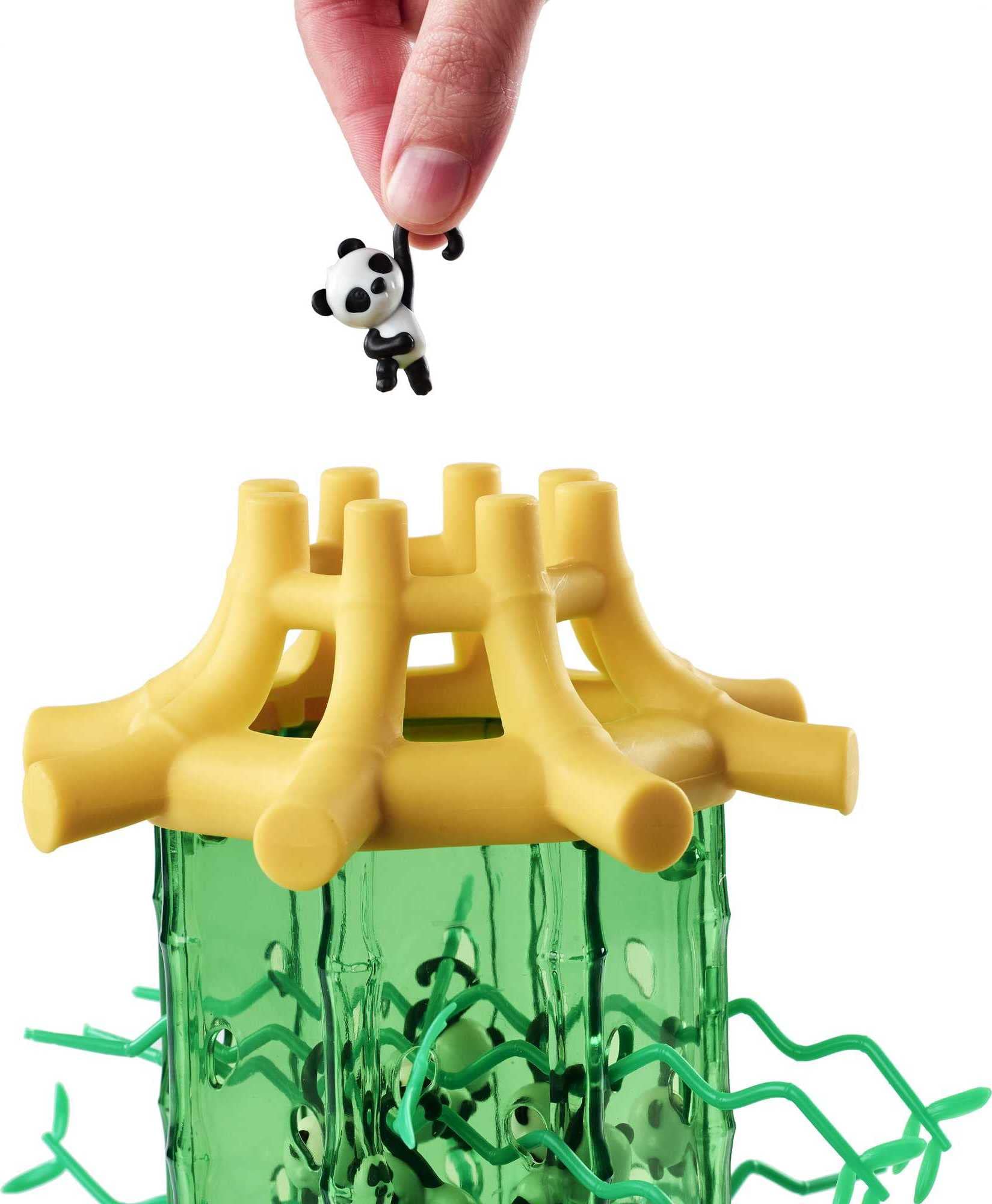 Mattel Games Tumblin’ Pandas Kids Game with Tower, Sticks & Toy Pandas, Kids Gift Ages 5 Years & Older