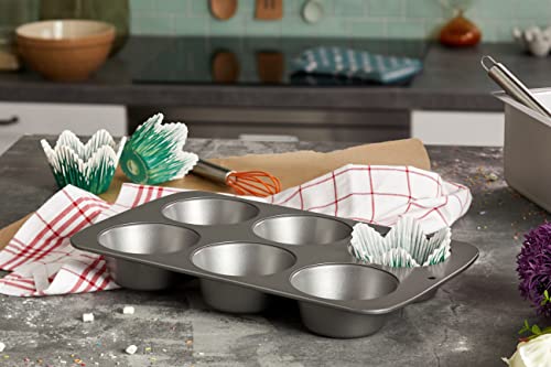 PME Non Stick 6 Cup Large Muffin/Cupcake Pan
