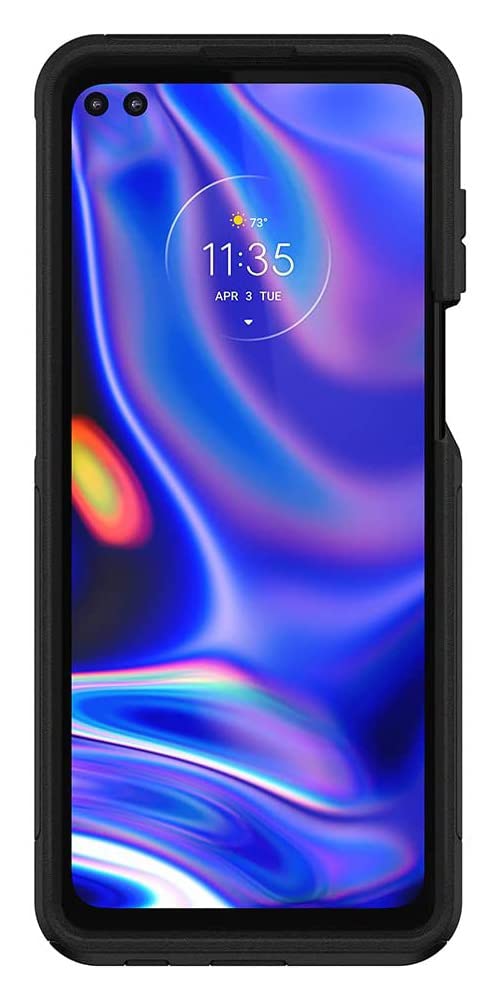 OtterBox Commuter Series Case for Motorola One 5G (ONLY) Non-Retail Packaging - Black
