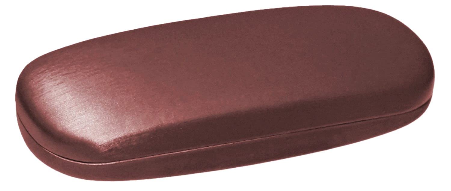 LLK SEVEN DREAMS INC Eye Glasses Case Hard Case Clam Shell Eyeglass Case With Soft Inner Lining Great As An Eye Glass Carry Case 52052 (Purple)