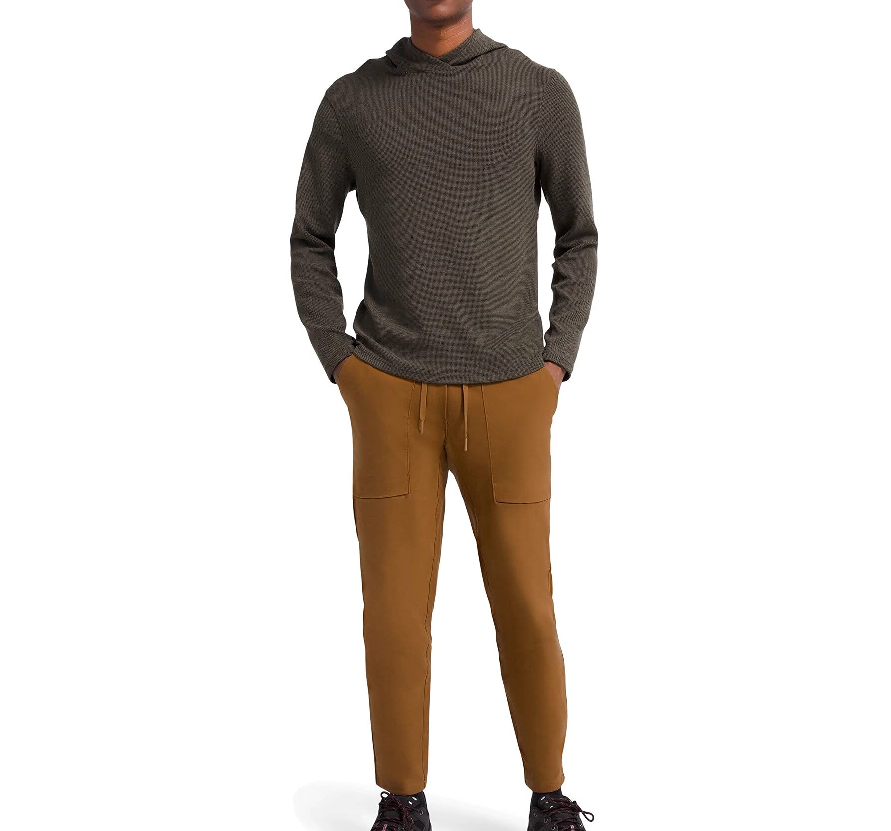 lululemon Men's Bowline Pant (Burnt Caramel (Utilitech Fabric), Large)
