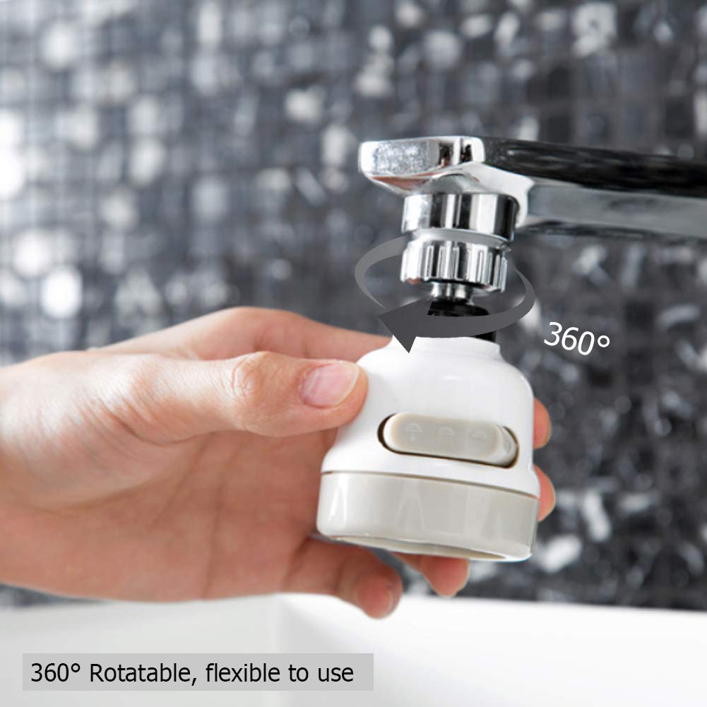 Tap Filter Faucet Water Saving Faucet, 360° Rotatable Adjustables Home Kitchen Flexible Sprayer