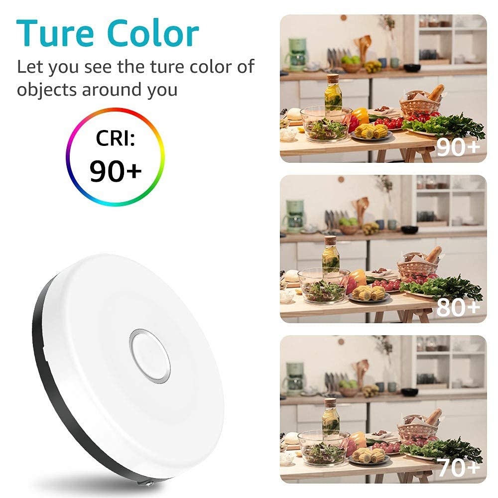 Olafus 18W LED Ceiling Light 9 Inch, 1600LM 2700K Ceiling Lighting, IP54 Waterproof 120W Equivalent Round Ceiling Lamp for Bedroom Livingroom Balcony Kitchen Bathroom, Warm White