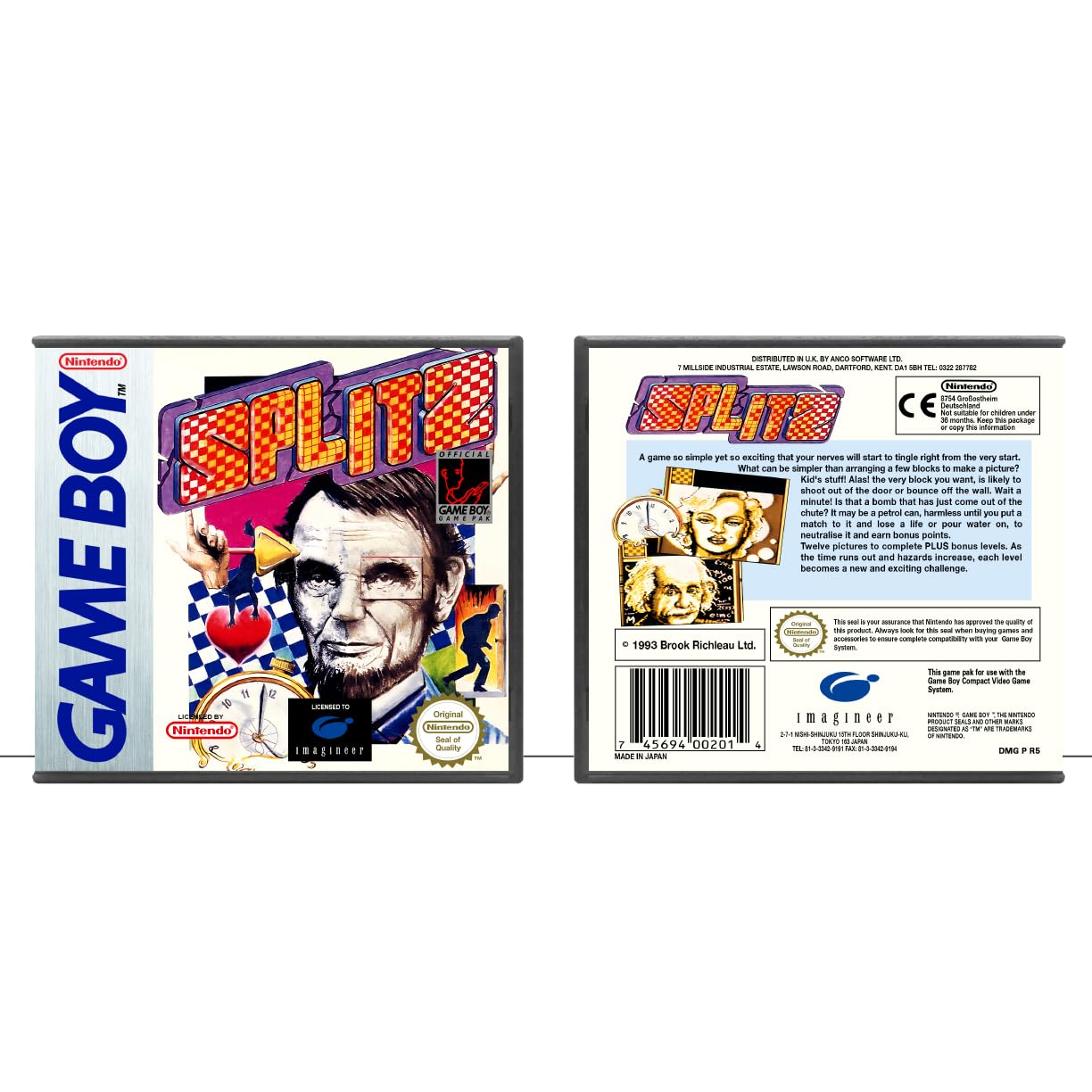 Splitz (PAL) | (GB) Game Boy - Game Case Only - No Game