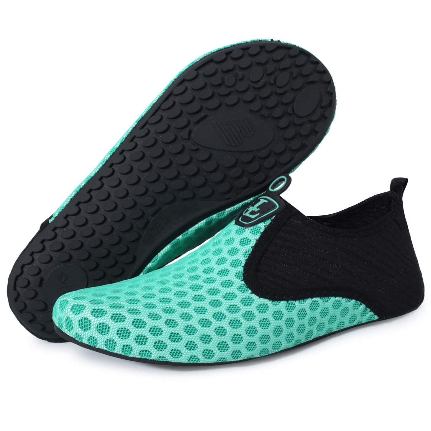 L-RUN Womens Water Sports Shoes Outdoor Dot_Blue L(W:8.5-9.5,M:7-7.5)=EU39-40
