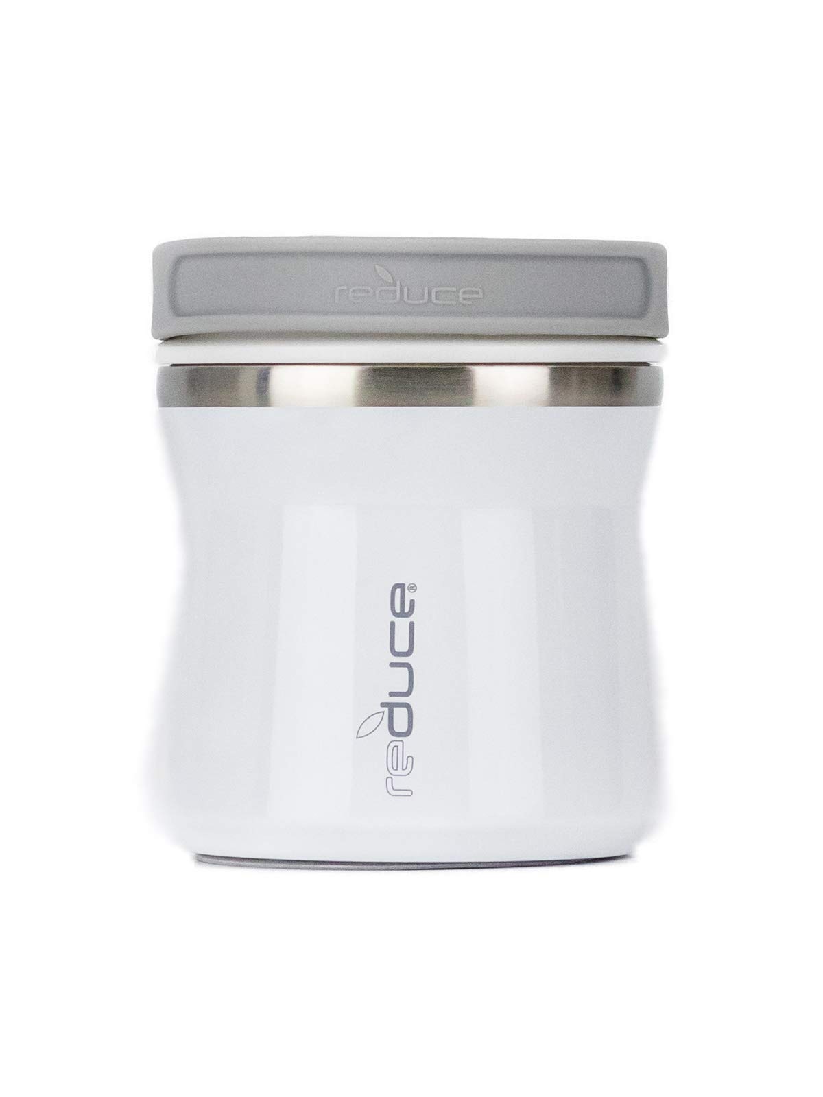 Reduce Insulated Food Container, 18 oz - 6 Hours Hot, 20 Hours Cold - These To-Go Thermal Food Containers are Perfect for On The Go Meals and Snacks - Leak-Proof and Dishwasher Safe - White