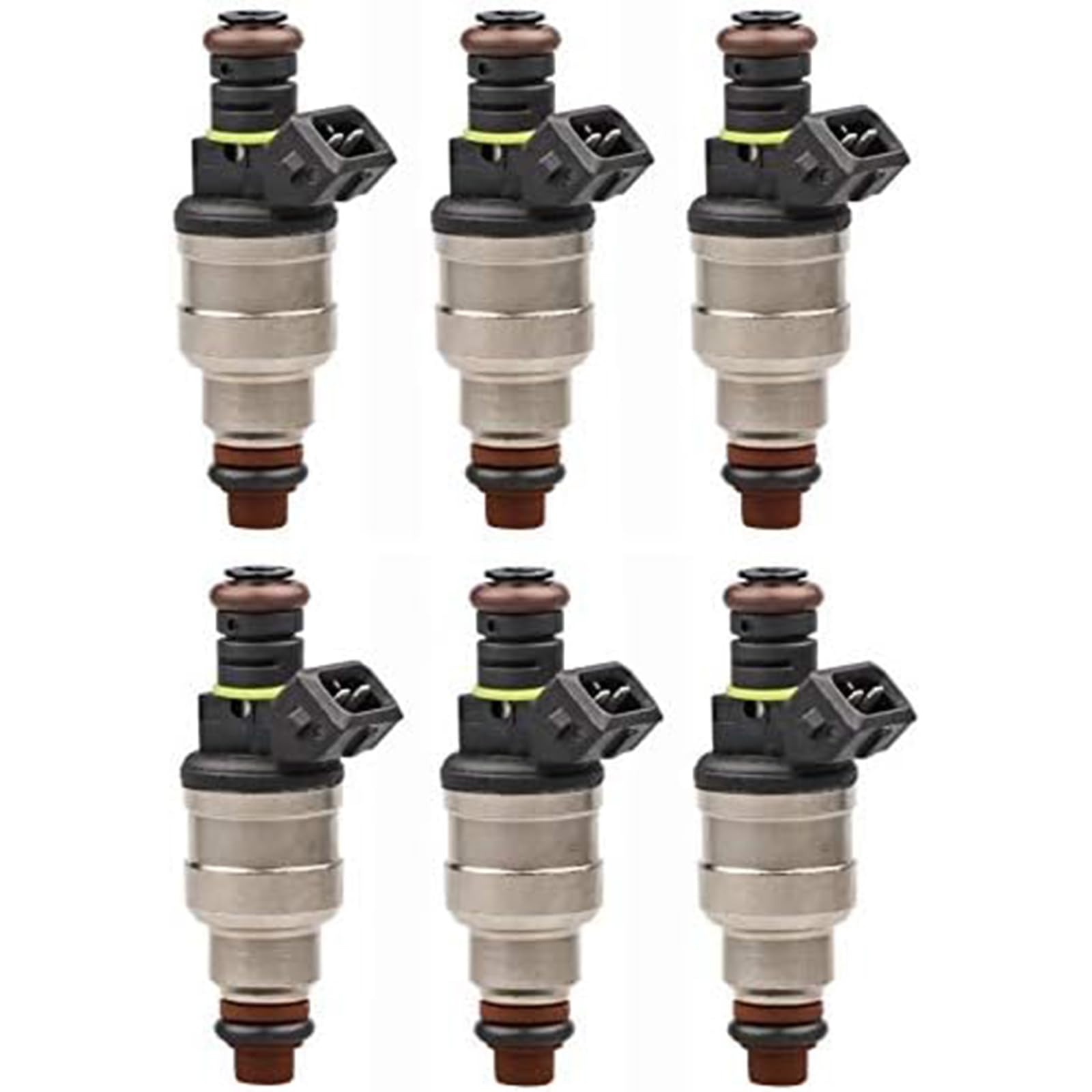 MOSTPLUS 6PCS Flow Matched Fuel injectors 0280150710 F03E-A2B Compatible with Ford Mustang Ranger Taurus