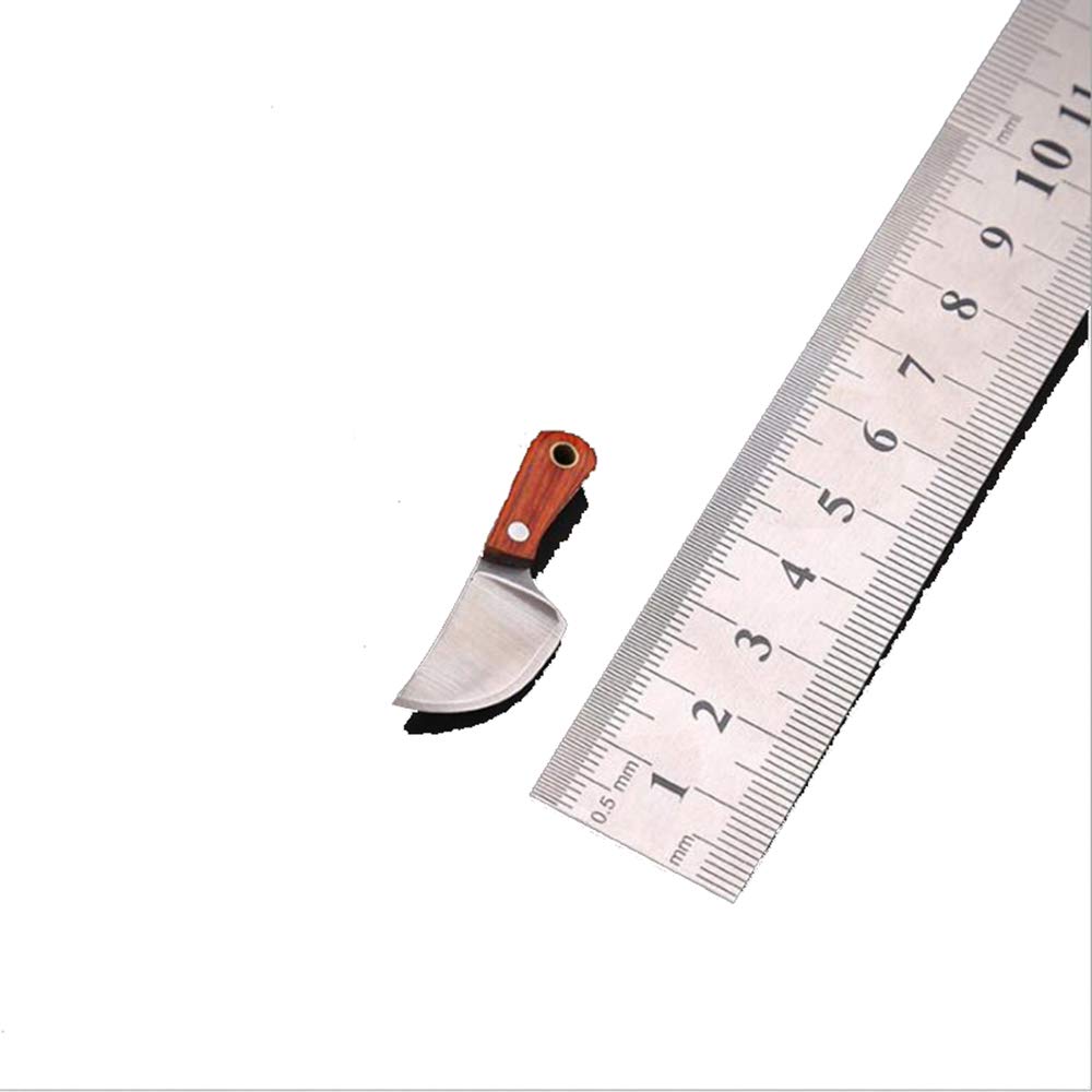 PUOSUO EDC Multi-function Keyring Small Pocket Knife Keychain Mini Butcher Knife Necklace Knife Pendant,Mini Anything Outdoors