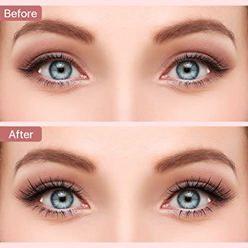 MLEN DIARY Individual Lashes 296 Clusters Lashes 4 Types Manga Lashes Individual Natural Look 9-13mm Eyelash Extension Kit for Make Up DIY