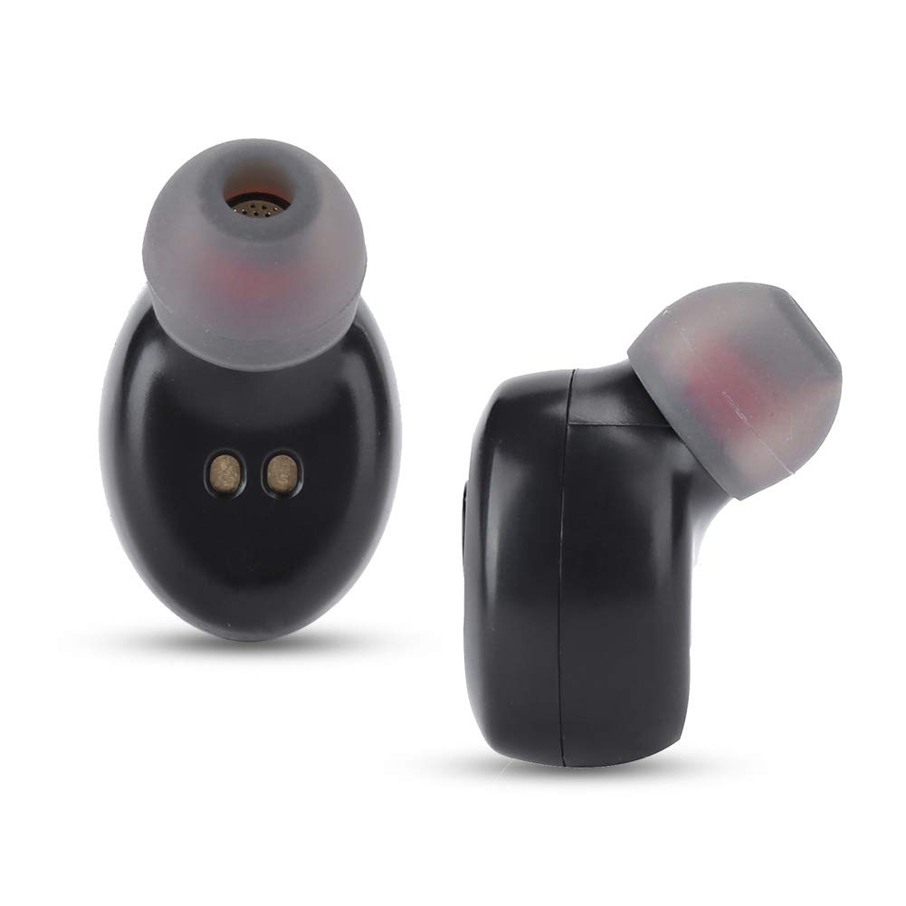 Liyeehao Sports Earphones, Bluetooth 5.0 Earphones, Wireless for Workouts, Running, Swimming, Gym, Work, Home Android/iOS(Black)