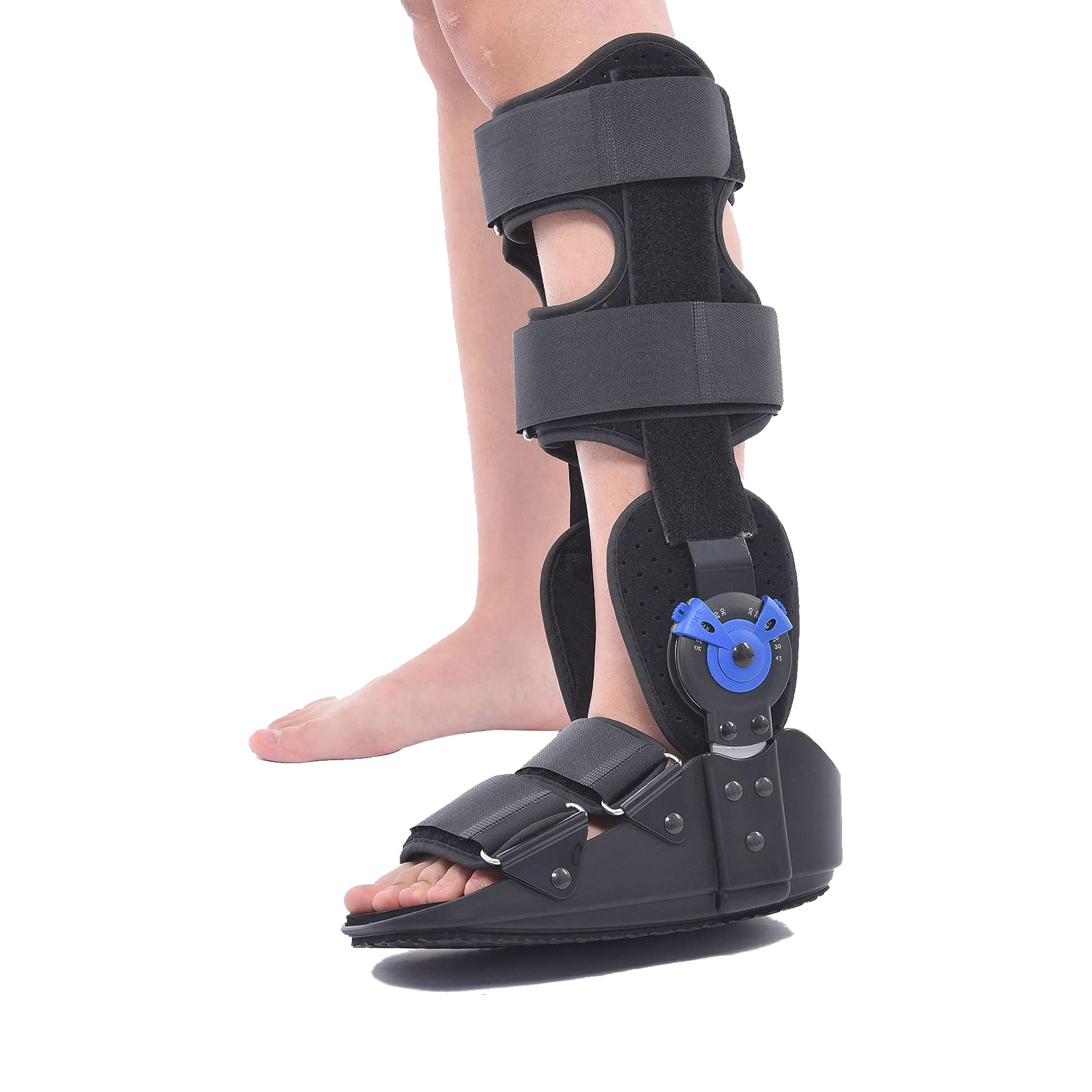 Orthopedic Walker Boot Fracture Orthopedic Boot âfor Toe Foot Ankle Injuries Fractures Sprains Walking Brace for Foot and âAnkle to Reduce Pain Swelling Breathable Material,Lager