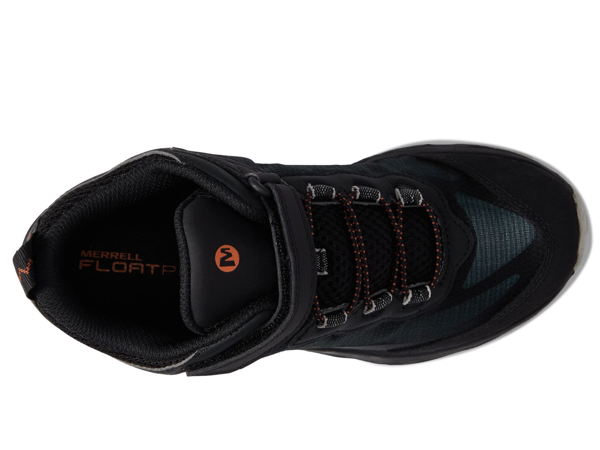 Merrell Moab Speed MID A/C WTRPF Hiking Boot, Black, 5 US Unisex Big Kid