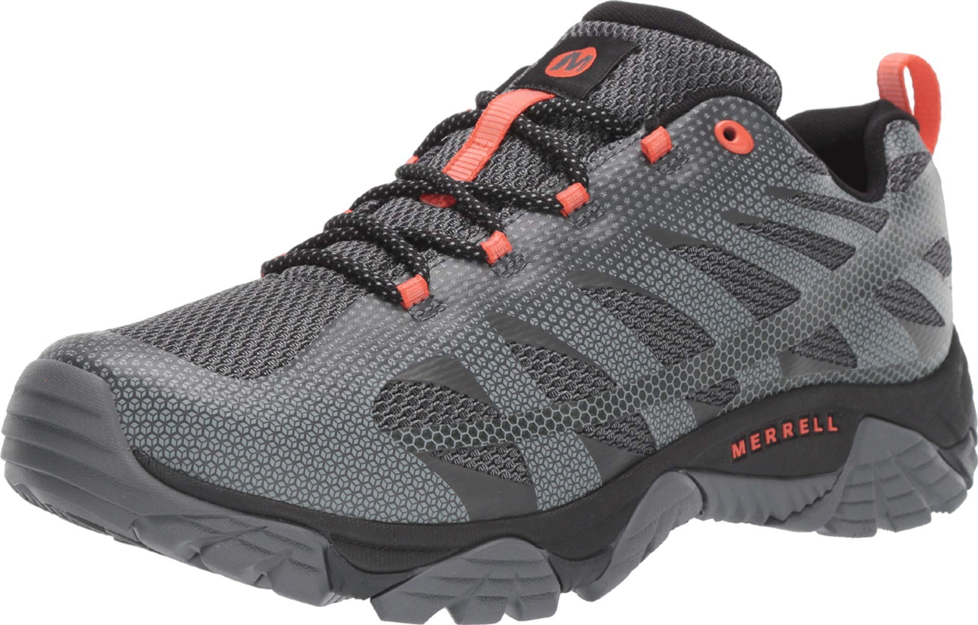 Merrell mens Moab Edge 2 Hiking Shoe, Monument, 11 Wide US