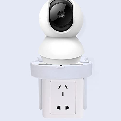 WiTi Wall Mount Bracket for Tapo IP Camera Easy Installing,Plastic PT Cameras Holder Indoor Security Systems,Support CCTV Cameras Cables Storage in The Junction Box