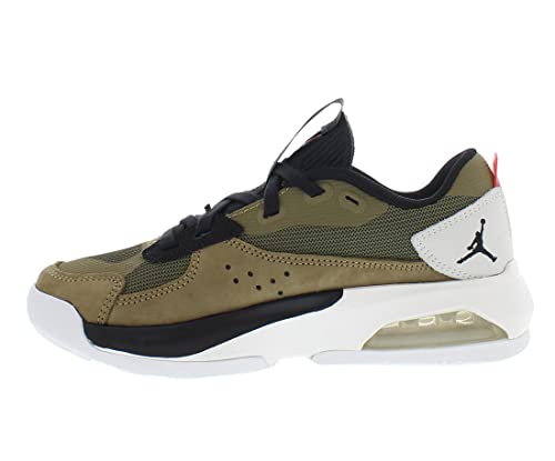 Nike Air Jordan 200E Womens Trainers DH7381 Sneakers Shoes (UK 3 US 5.5 EU 36, Medium Olive University red 261)