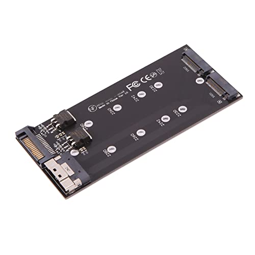 Viupolsor SFF-8654 8I Split Card X8 to VROC NVMe M.2 NGFF to Slimline NVME PCIe SSD SATA Adapter for Mainboard