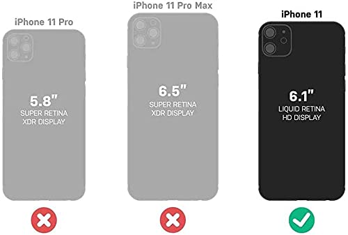 OtterBox + Pop Defender Series Case for iPhone 11 (NOT Pro/Pro Max) Non-Retail Packaging - Howler Grey