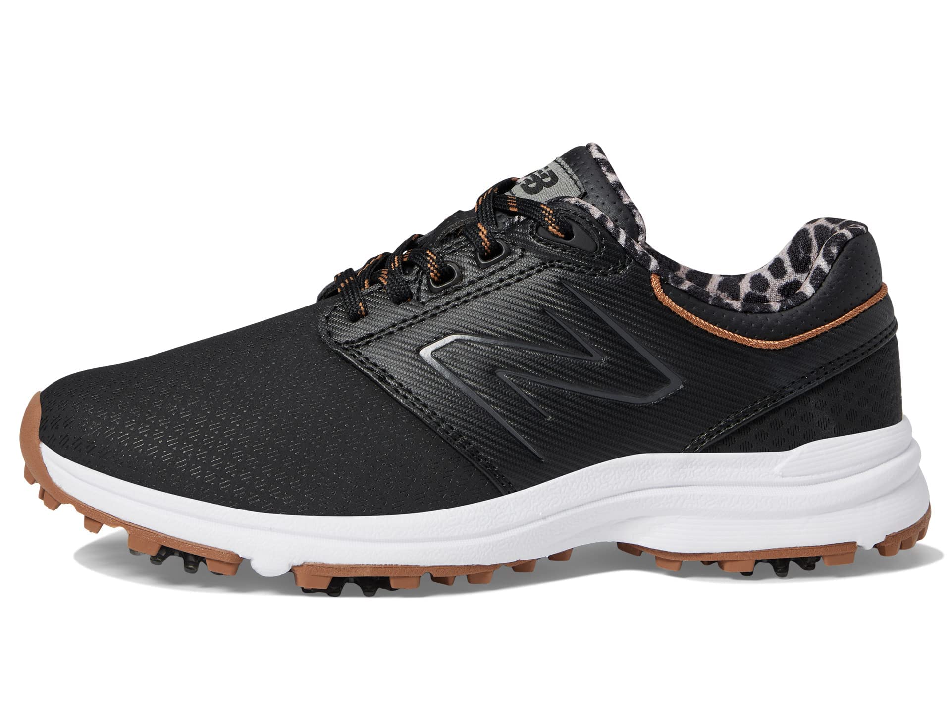New Balance Womens Brighton Skate Shoe, Black/Gum, 8 US
