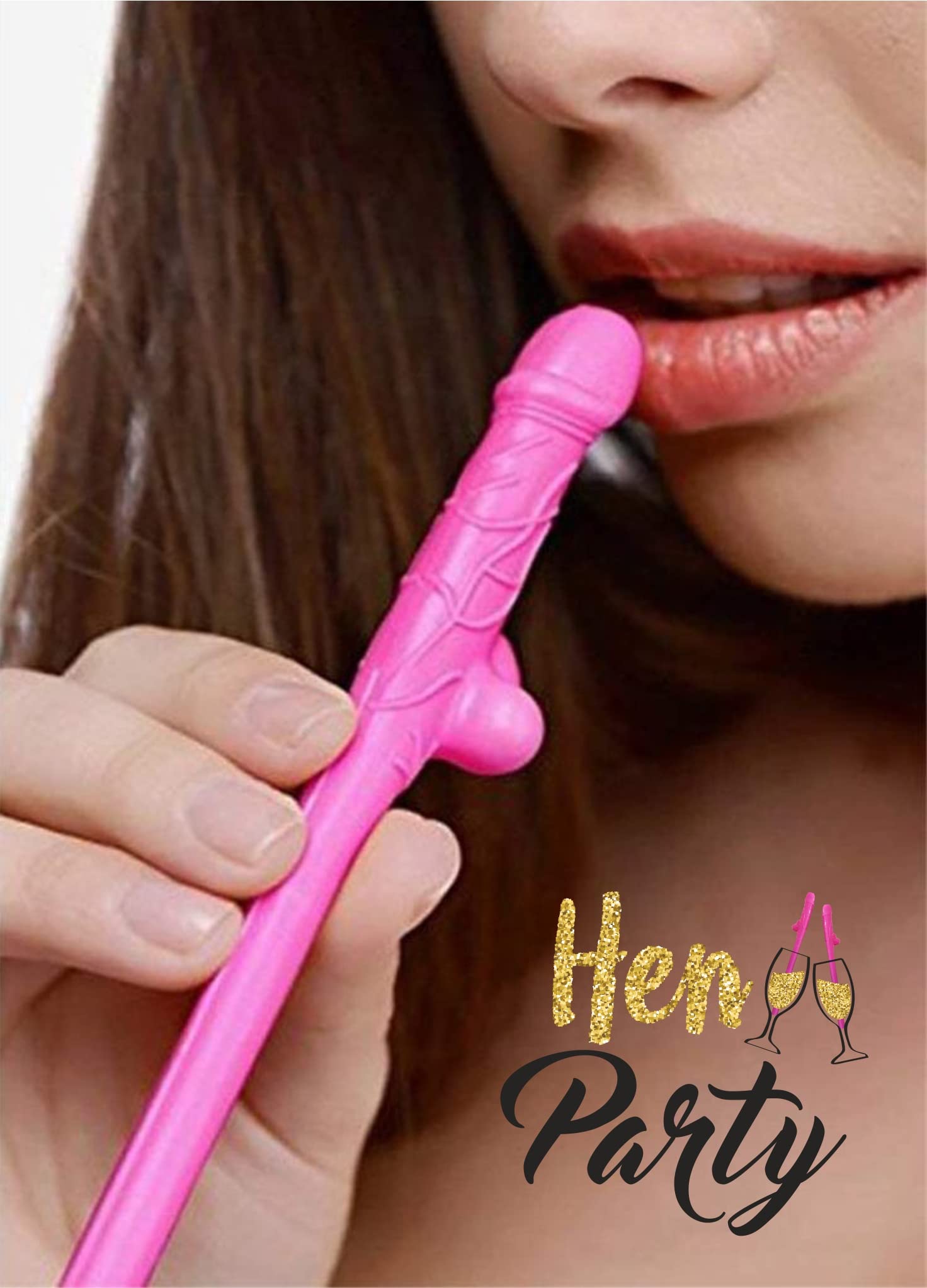 Straws 24 Penis Party Straws Hen Dick Straws Naughty - Hen Party Straws - Willy Penis Decorations Bachelorette Penis Party Straws Naughty